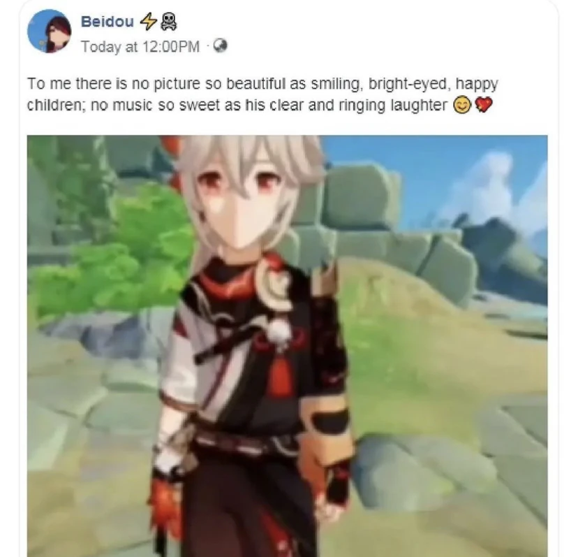 I should draw Beidou as a cool Facebook mom. | Fandom