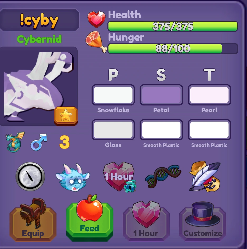 Opening orders on lavender quartz /LQ themed cybernid 400k dm! Please ...