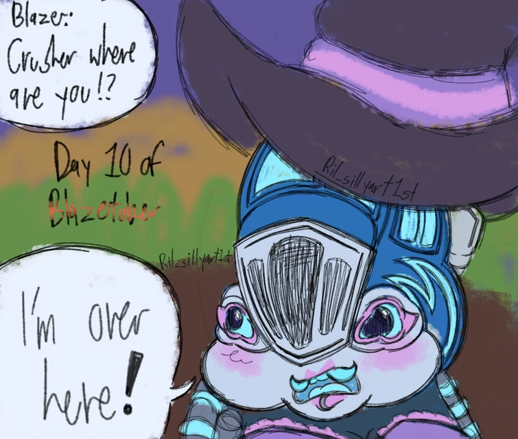 BATMM FF! AU: Day 10 of Blazetober | Fandom