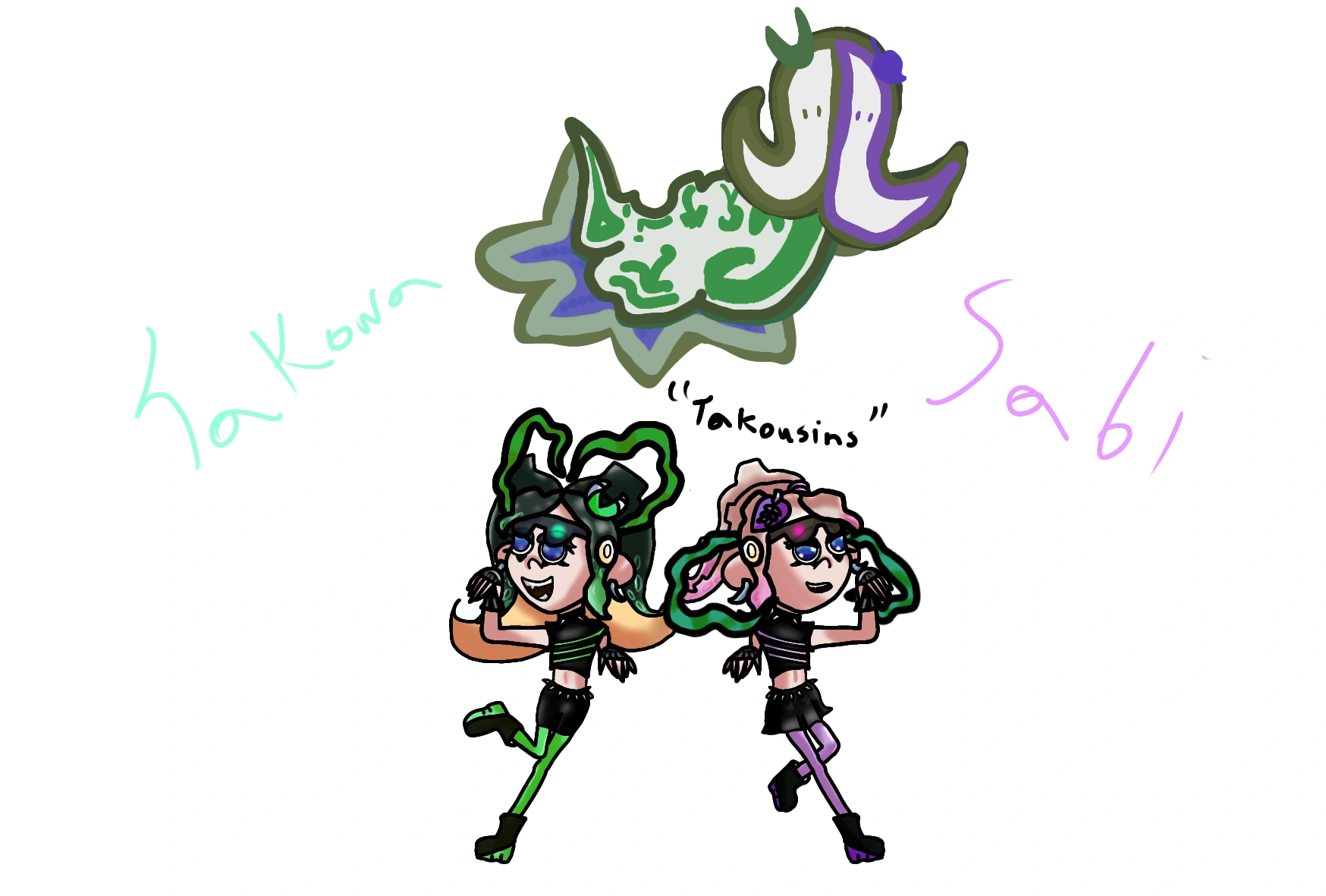 Concept: Octarian version of the Squid Sisters | Fandom