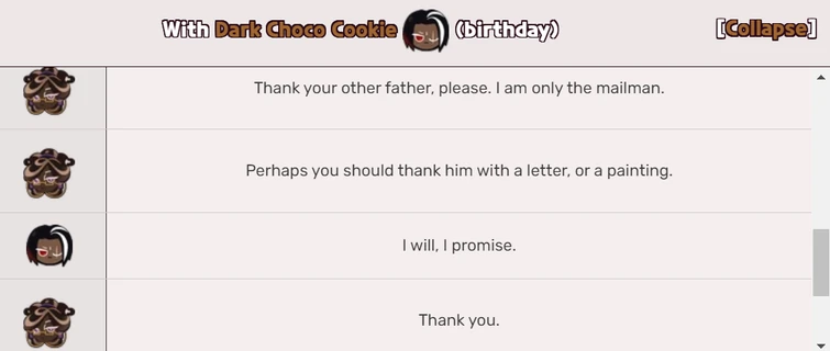 So about that cookie interaction... | Fandom