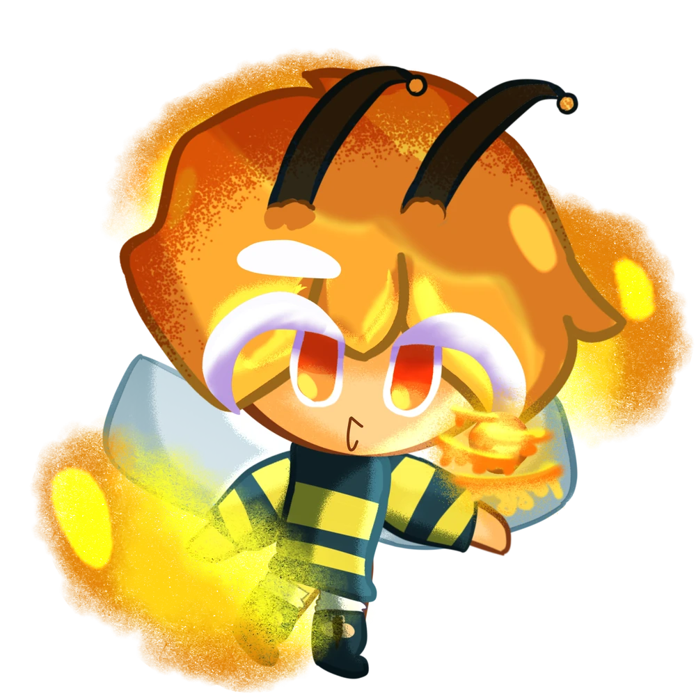 Wowie New Basic Bee Cookie Illustration | Fandom