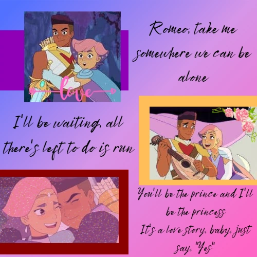 Just feeding my Glimbow shippers | Fandom