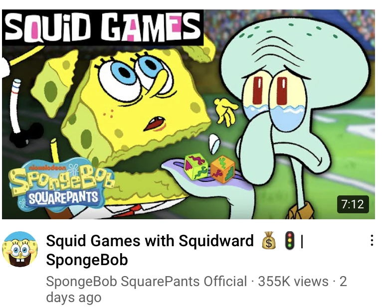 squid games with squidward | Fandom