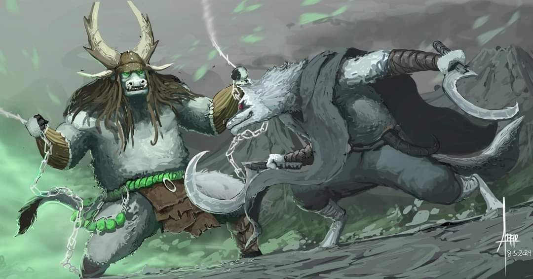 Death VS Kai fanart that I found | Fandom