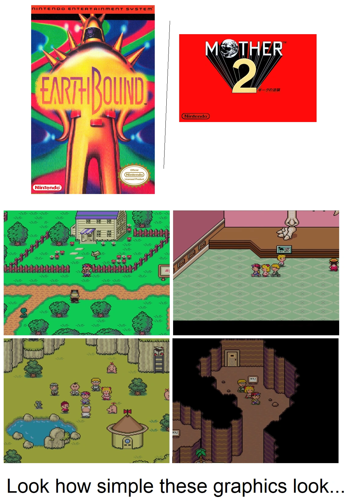 EarthBound looks like an NES/Famicom game. | Fandom