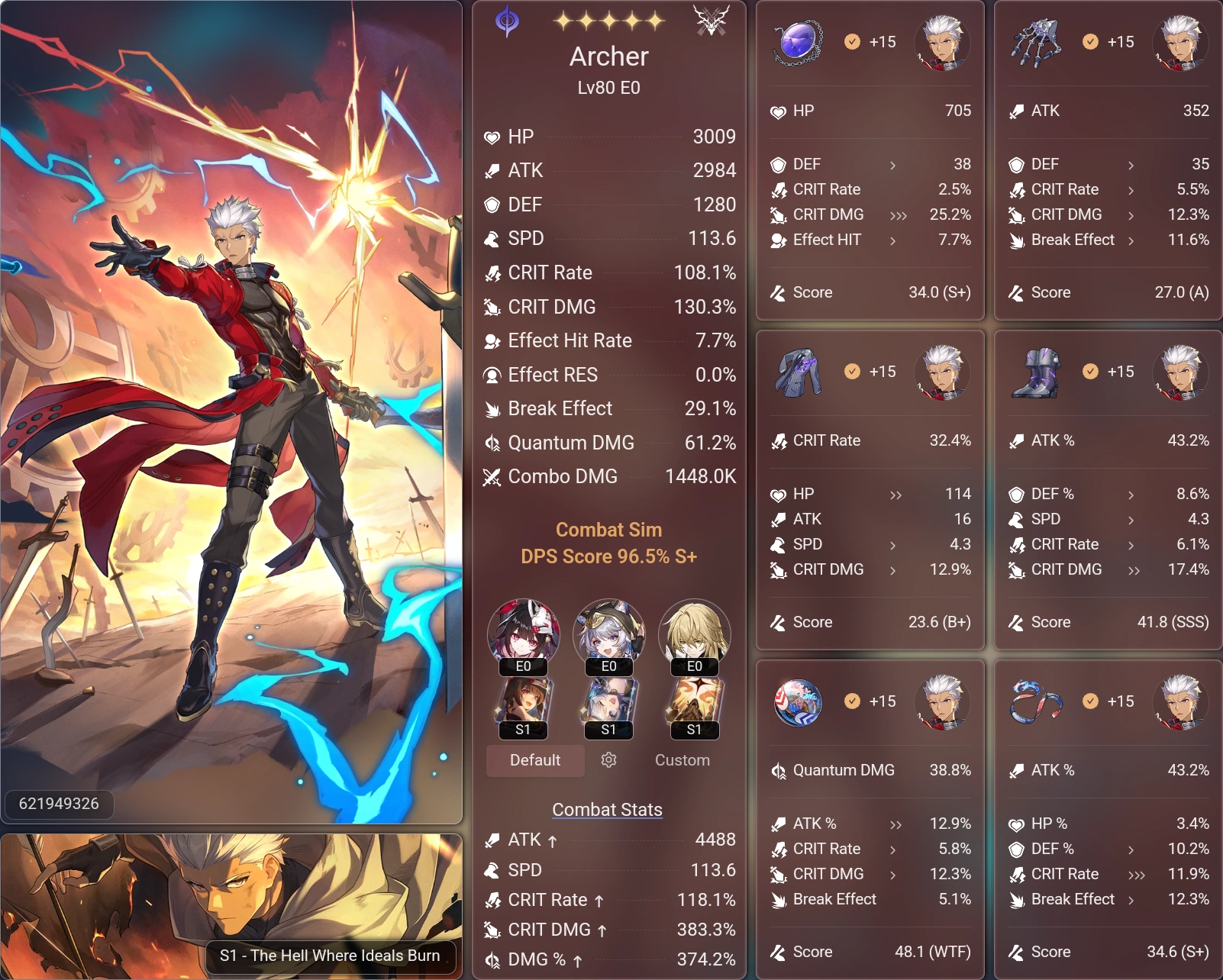 wip archer build, what to improve? | Fandom
