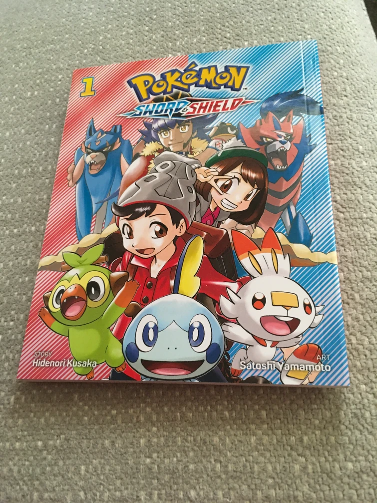I got Pokémon sword and shield manga | Fandom
