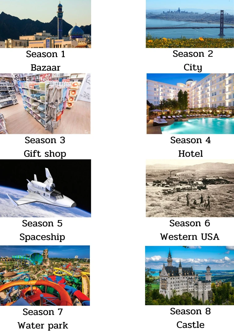 Real-life locations of Brawl Pass seasons | Fandom