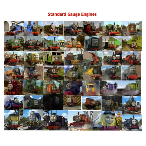 Visual of Standard Gauge Engines on NWR (AU) | Fandom