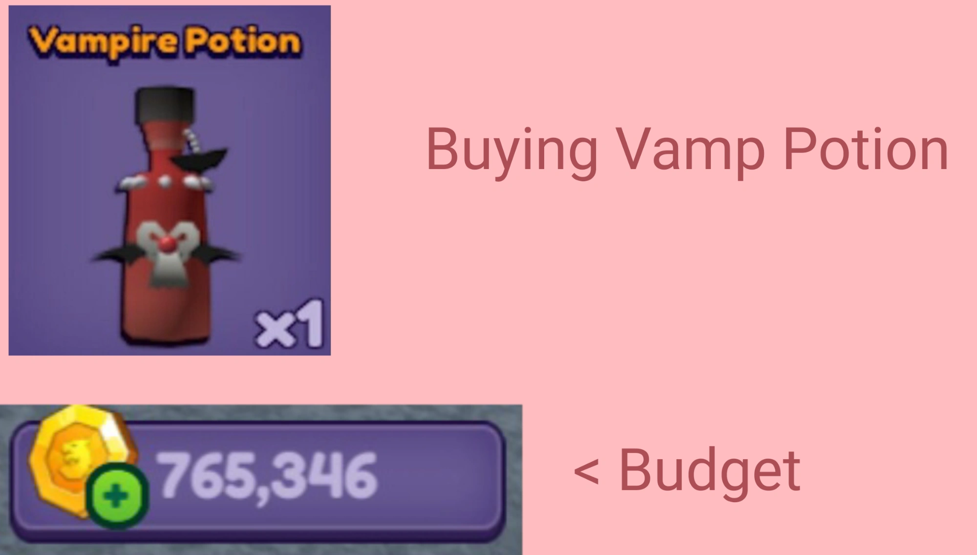 Buying Vampire Potion | Fandom