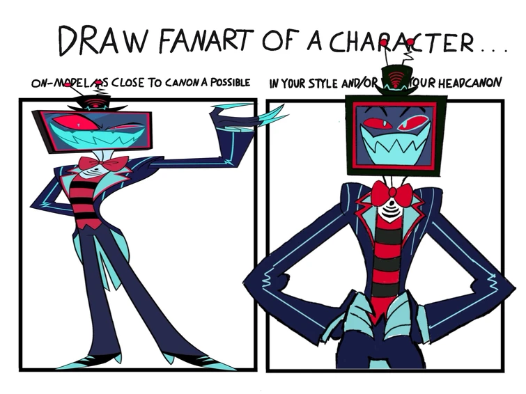 Vox Draw Fanart of a Character | Fandom