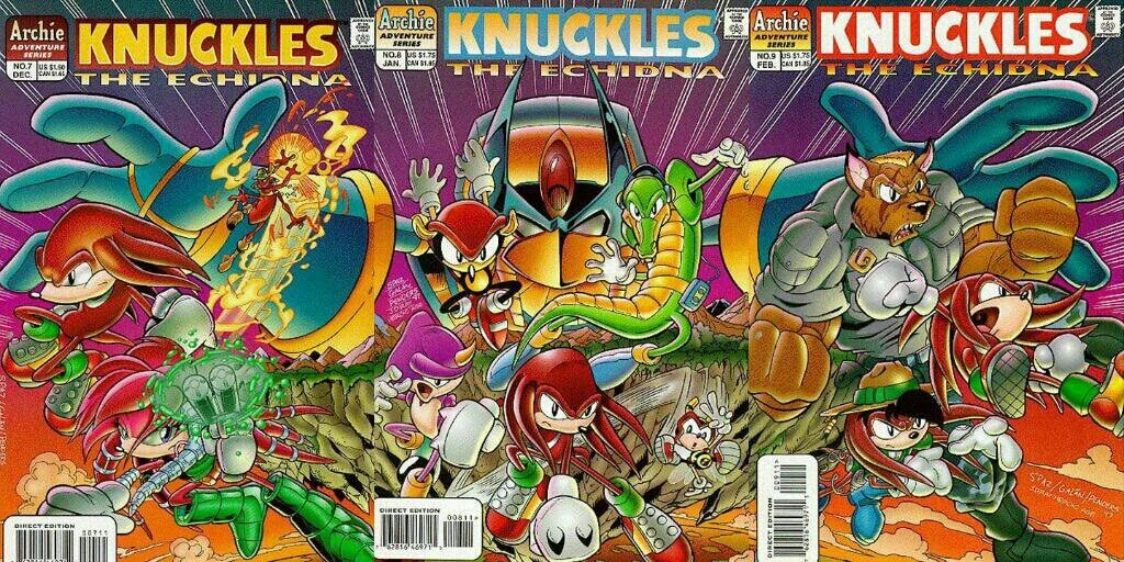 Reviewing all the Ken Penders Knuckles stories: Dark Vengeance lookback ...