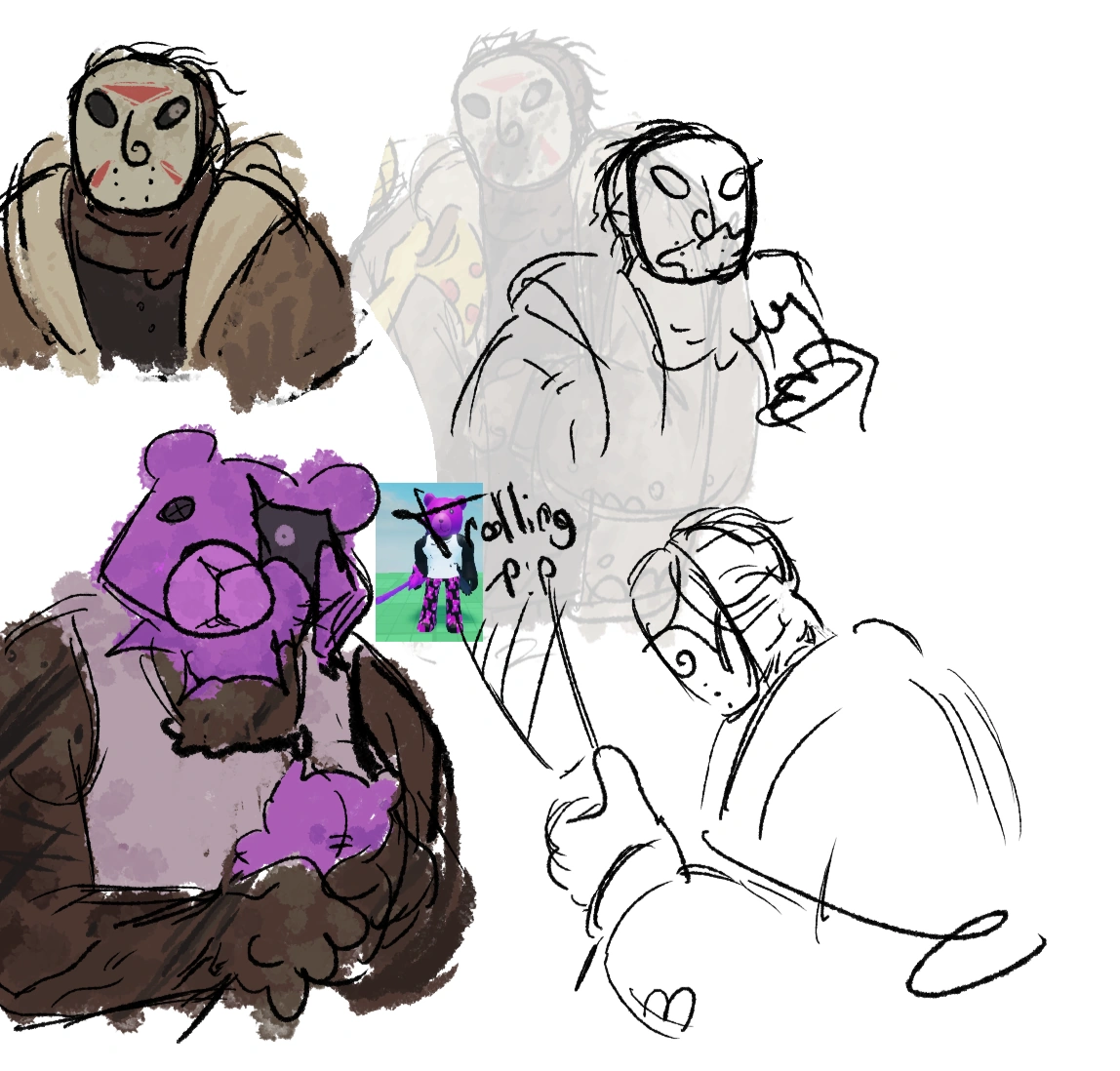 Jason for bees doodles | Fandom