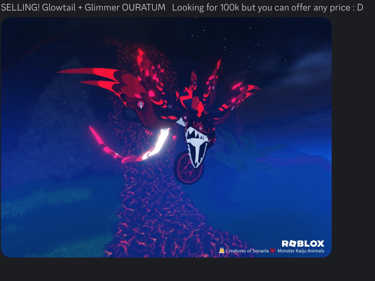 I was just looking for a glowtail ouratum 😭😔 | Fandom