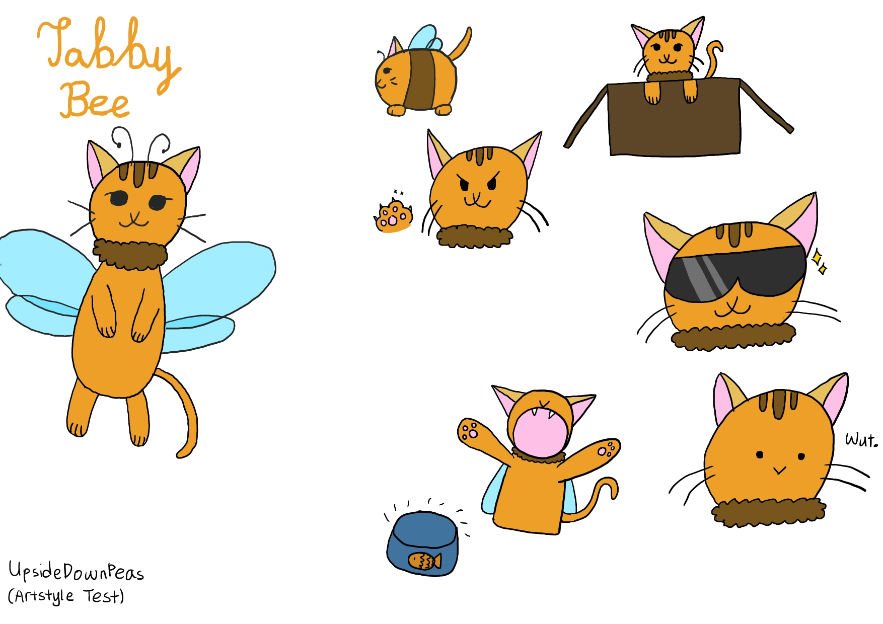 Some Tabby Bee doodles | Fandom