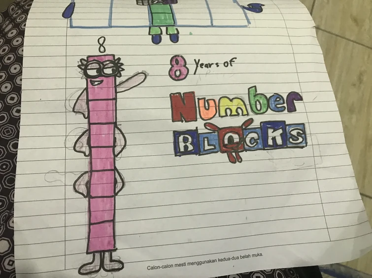 Day 3 of drawing random numberblocks:54 55 & 56 | Fandom