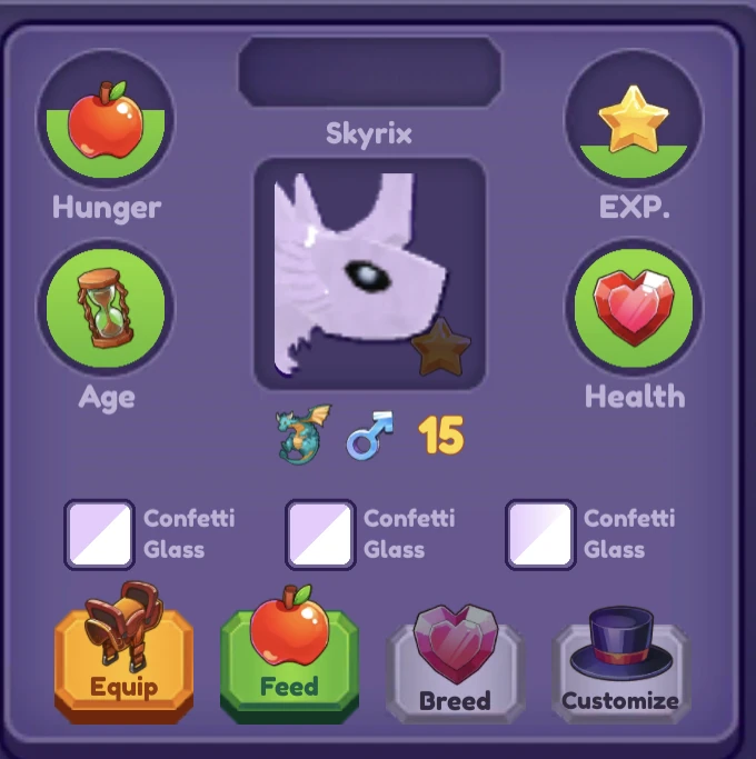 Trading a FM pure confetti skyrix | Fandom