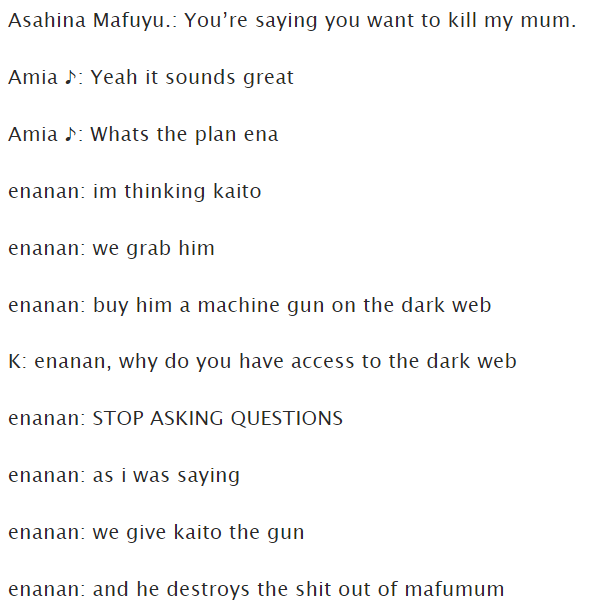 KAITO kills Mafumom | Fandom