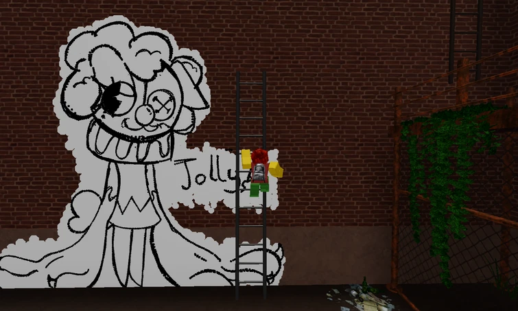 Some art that I made in spray paint. (Warning! Oc x Canon, old art ...