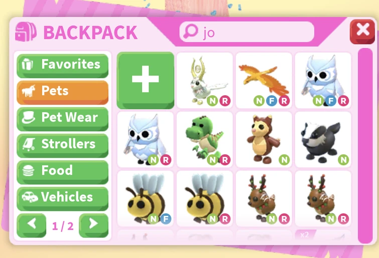 trading all my neons/megas/ full growns/ out of games | Fandom