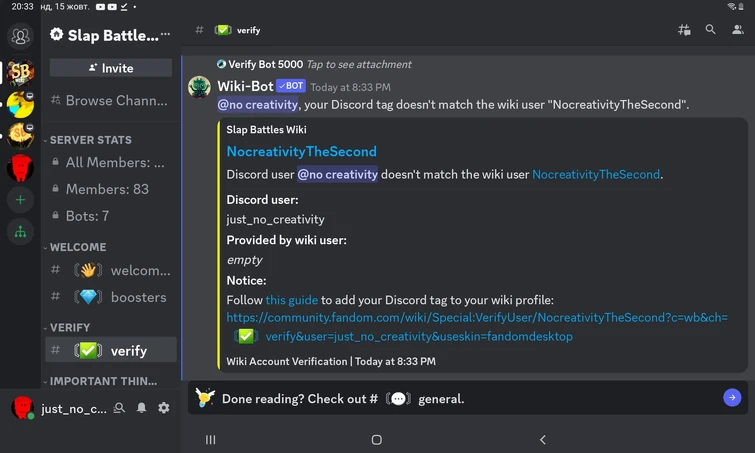 wiki discord server invite link | Fandom