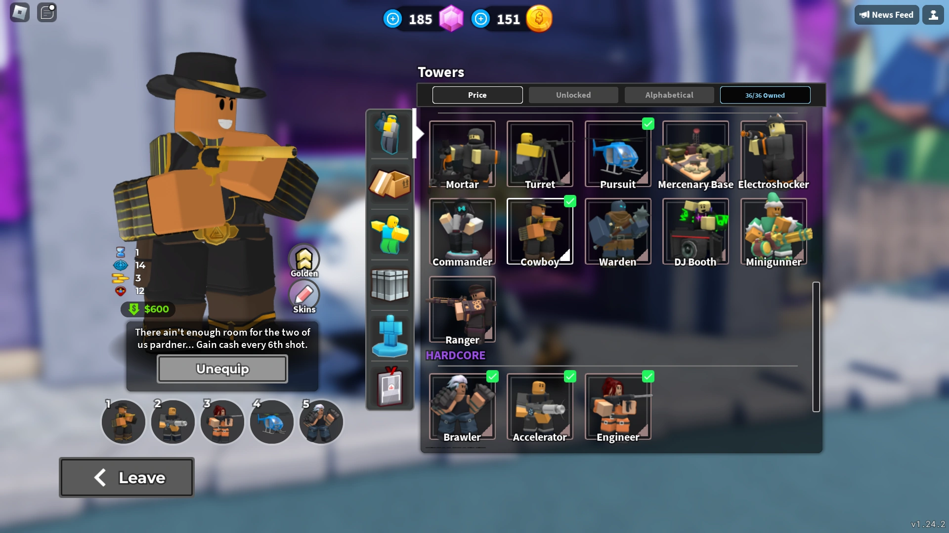 Unboxed Golden Cowboy | Fandom