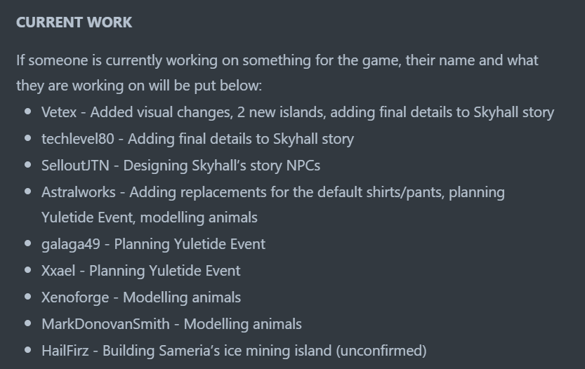 according to the trello | Fandom