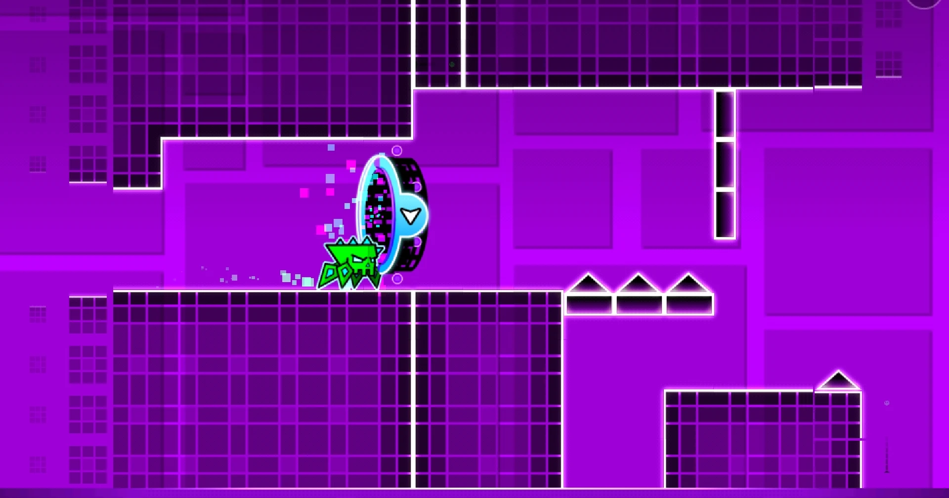 Stereo Madness kinda unsightreadable | Fandom