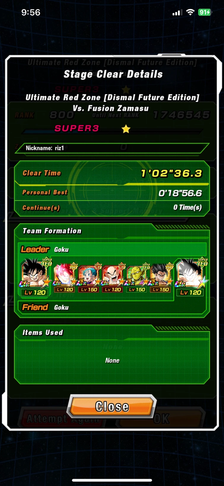 Beat rz zamasu without bulma on the Wtku team challenge. Plus bonus ...