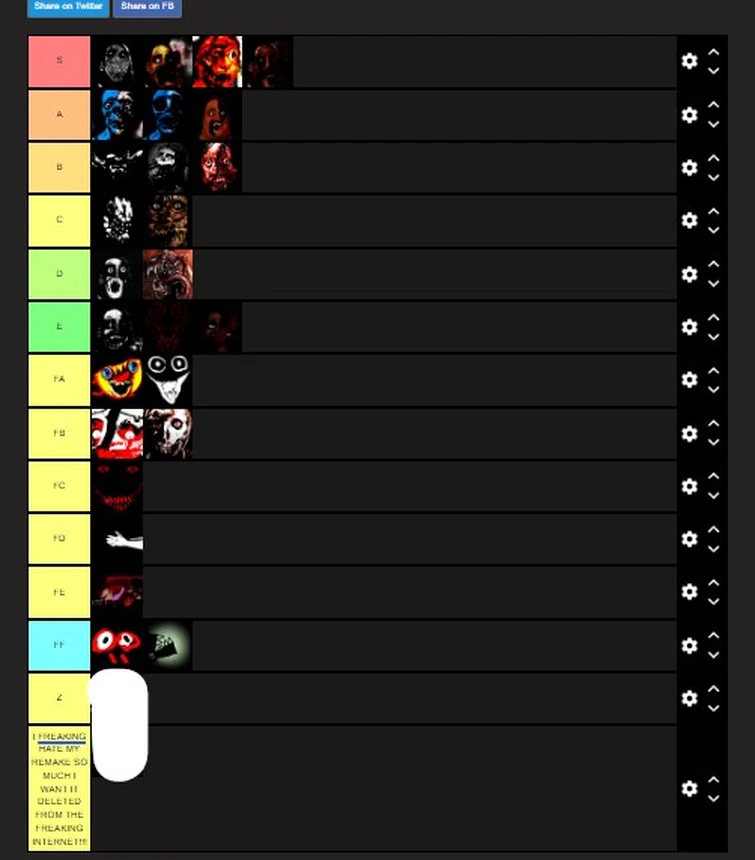 Legend has it, I made a Phase 35 remake tierlist | Fandom