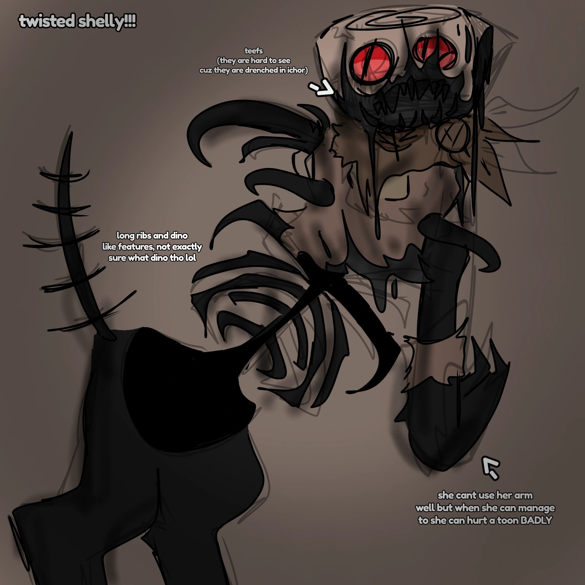 twisted shelly in my style!!!!!!! | Fandom