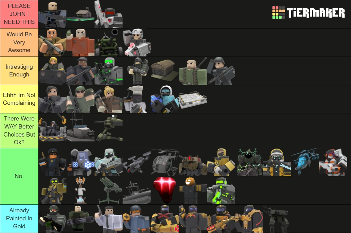 Ranking All Of The Towers Based On How Much I'd Like Them To Have An ...