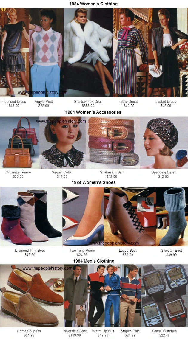 Fashion in 1984 | 80's Wiki | Fandom