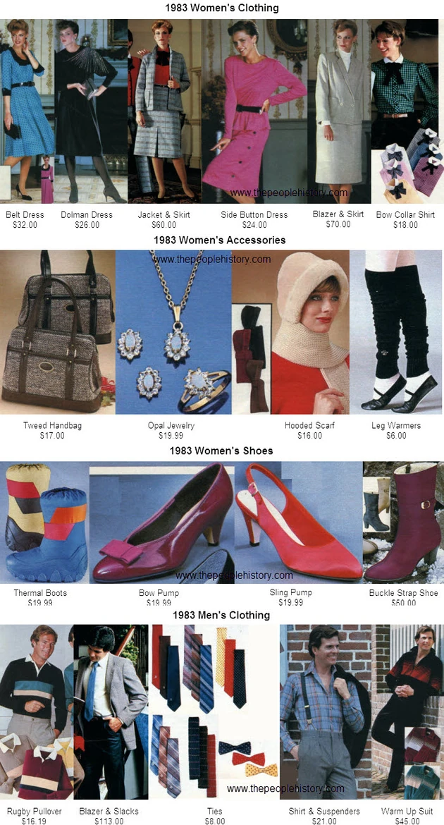 Fashion in 1983 | 80's Wiki | Fandom