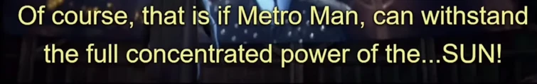 Power Scaling Metro Man | Fandom