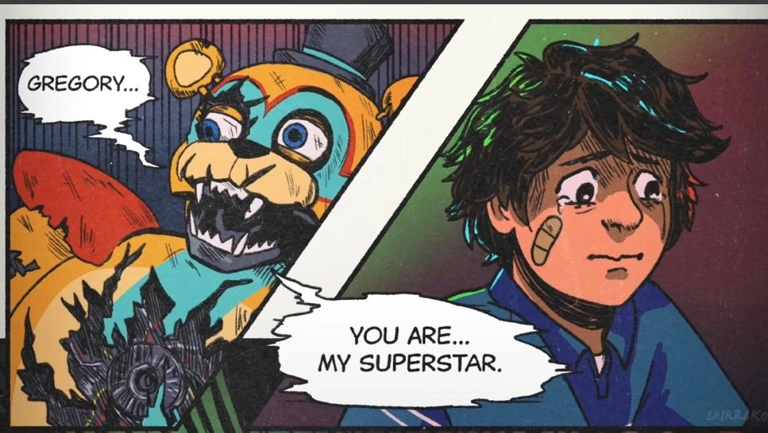 Gregory does care about Freddy | Fandom