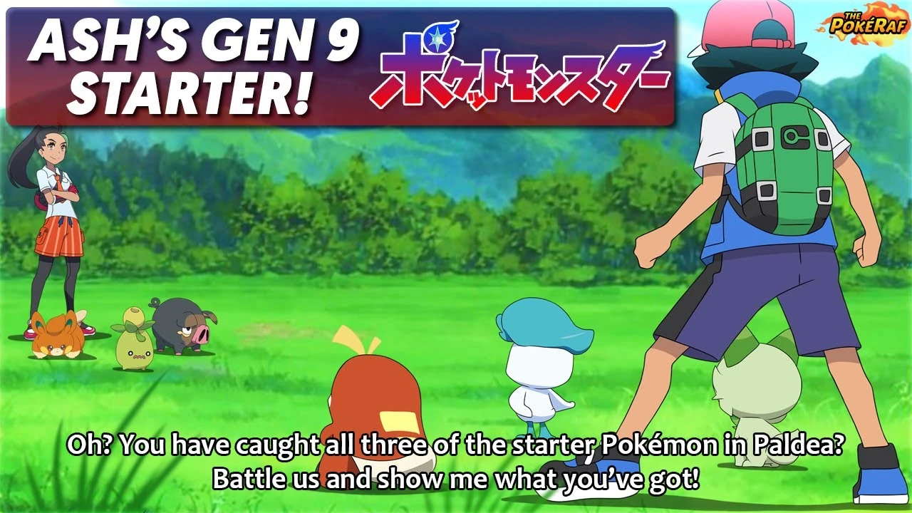 ash does have a gen 9 pokemon | Fandom