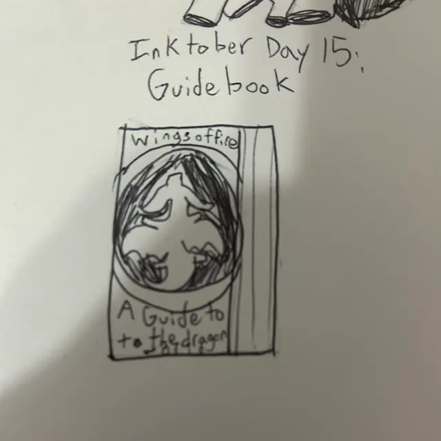Inktober Day 15: Guidebook | Fandom