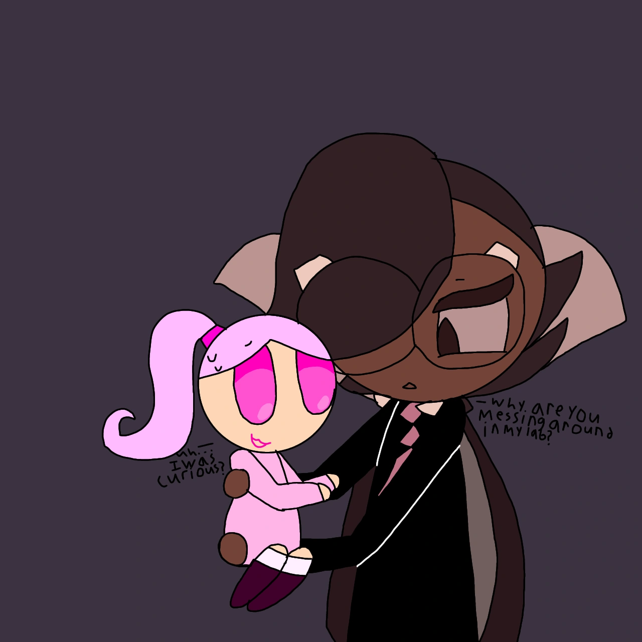 Fluffy and her father | Fandom