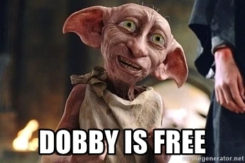 Dobby Is Free Meme