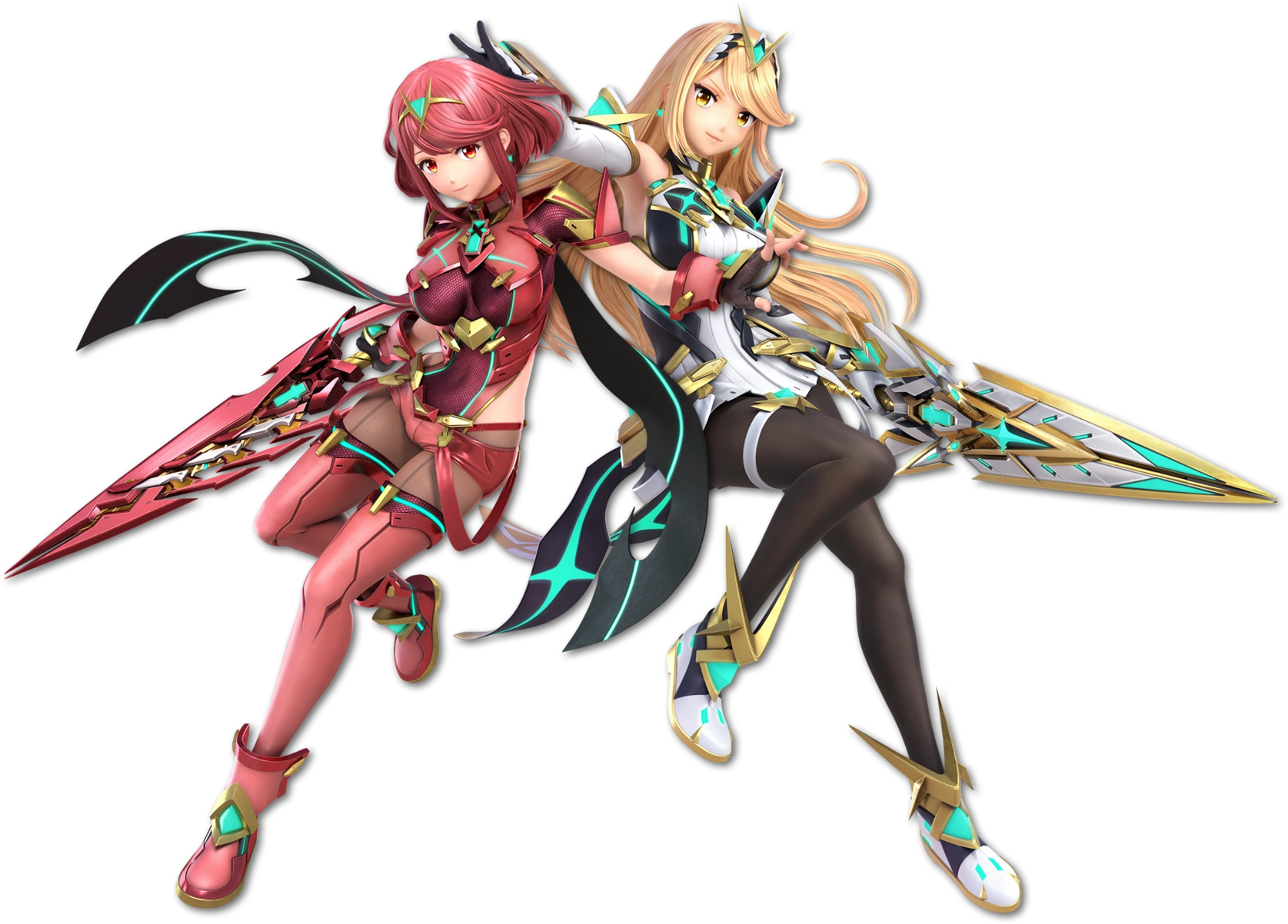 Pyra & Mythra Renders | Fandom