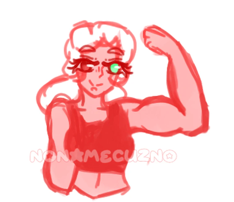 Today I woke and decided to draw White Rose Cookie(one of my ocs) but ...