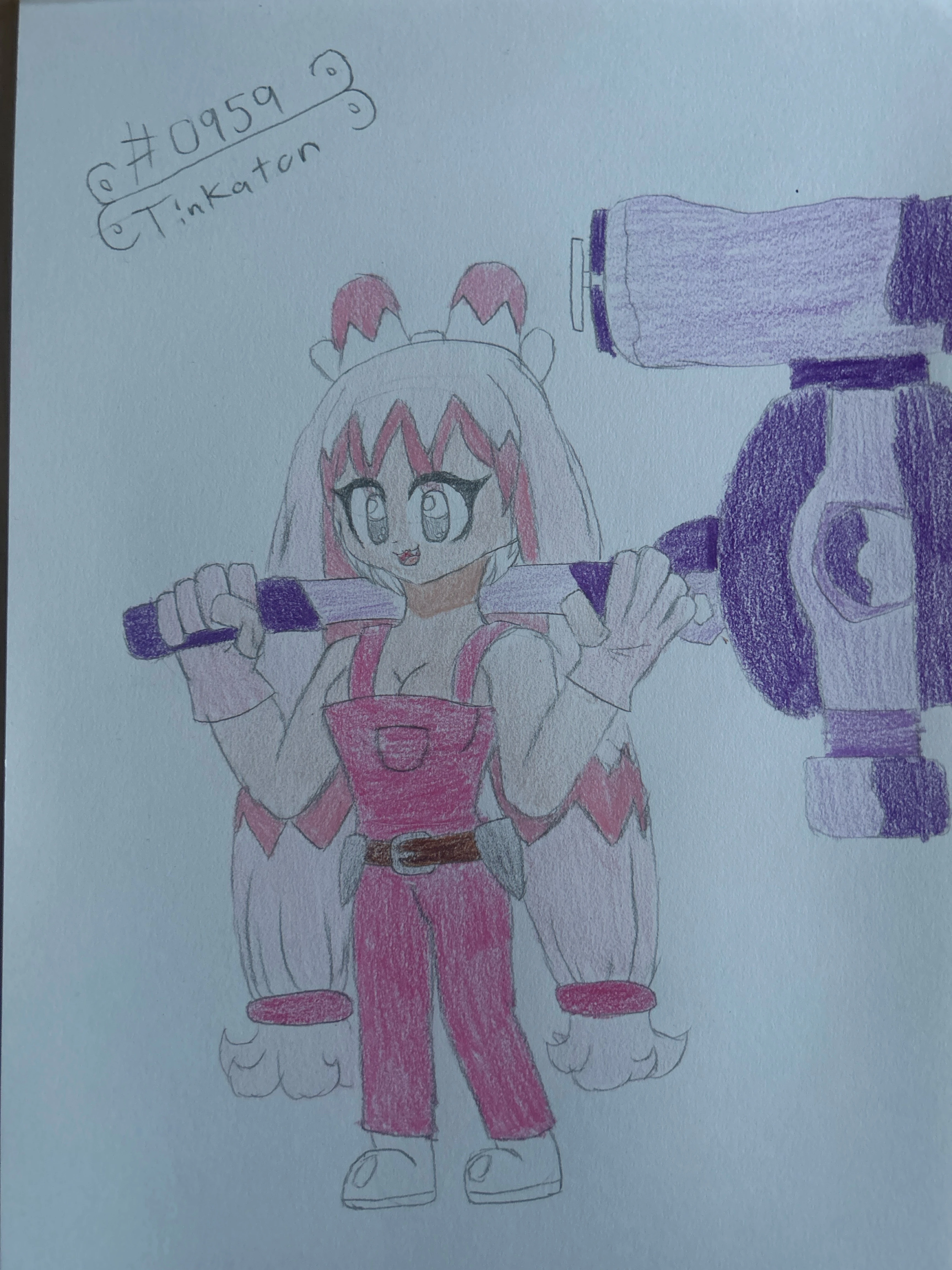 I got bored, so i drew Human Tinkaton | Fandom