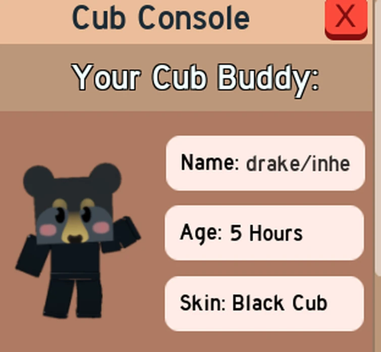my cub buddy | Fandom