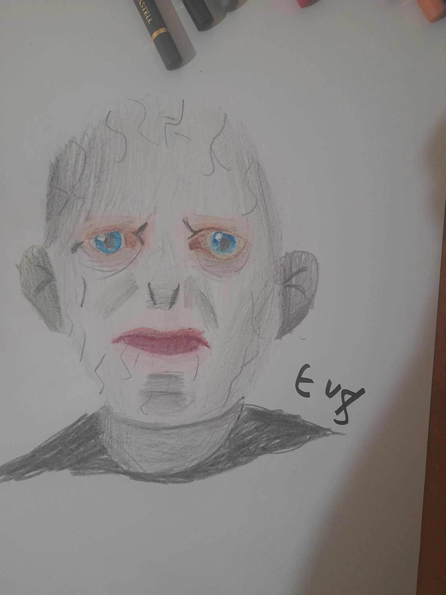 My colored sketch of Tom Riddle aka. Voldemort | Fandom