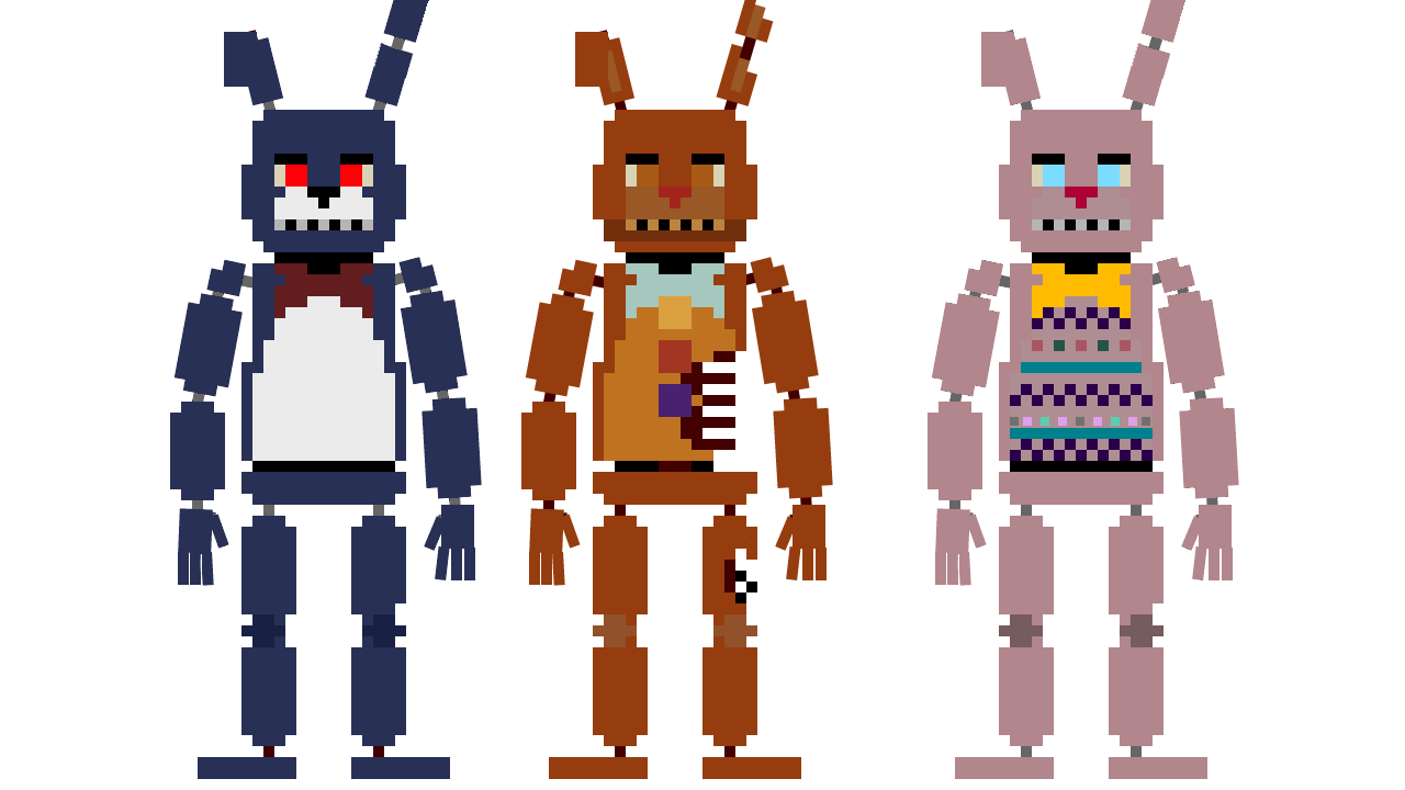 8-bit fnaf ar bonnie! | Fandom