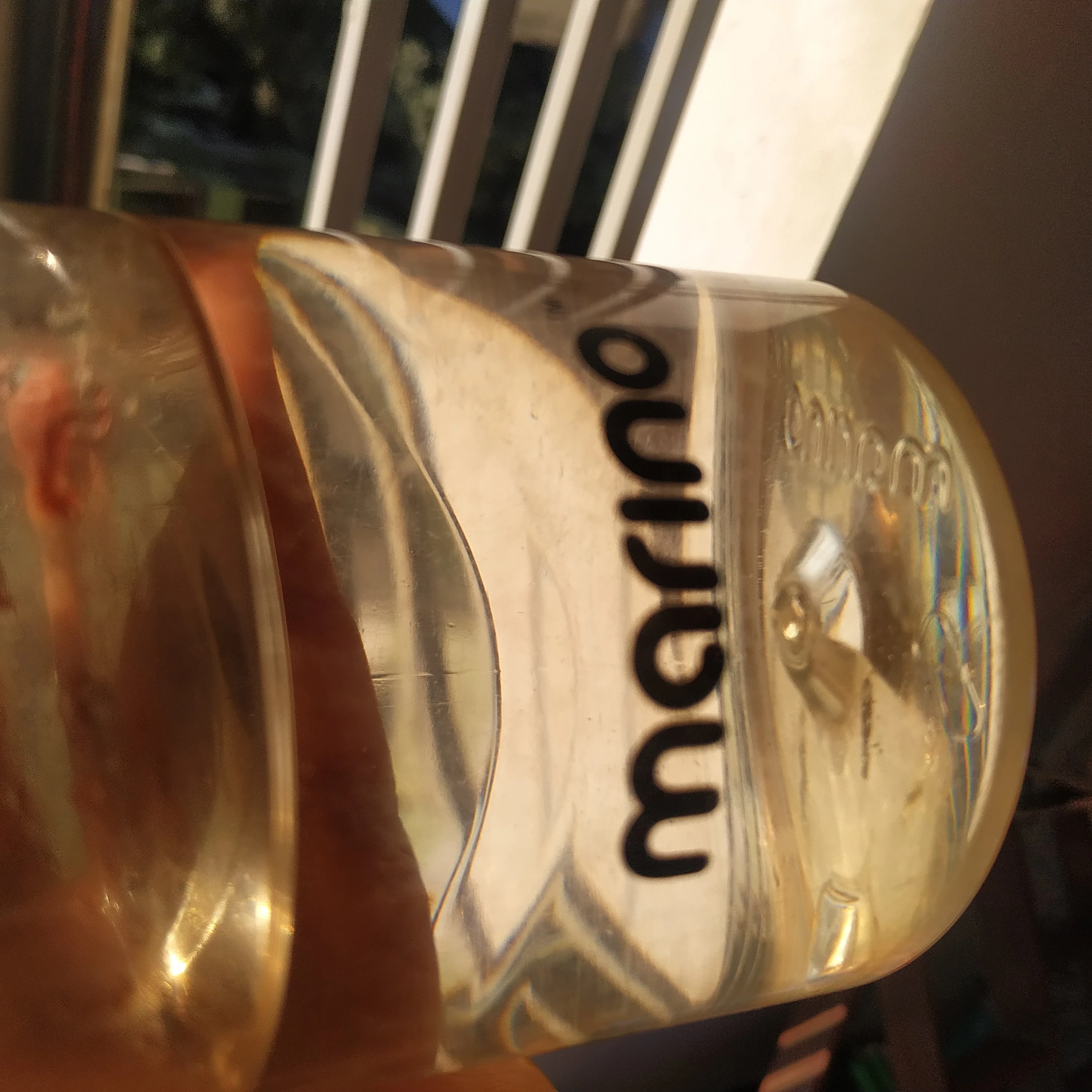 Why 'Marino' written on this water bottle | Fandom