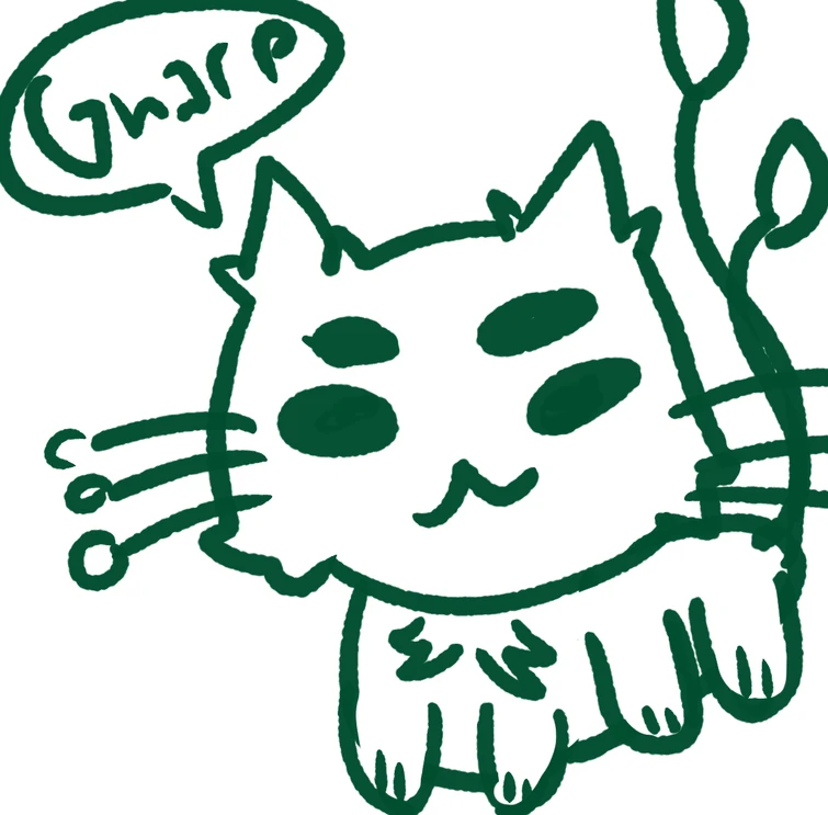 Gnarp cat wip | Fandom