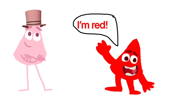 Why is pink mad at red | Fandom